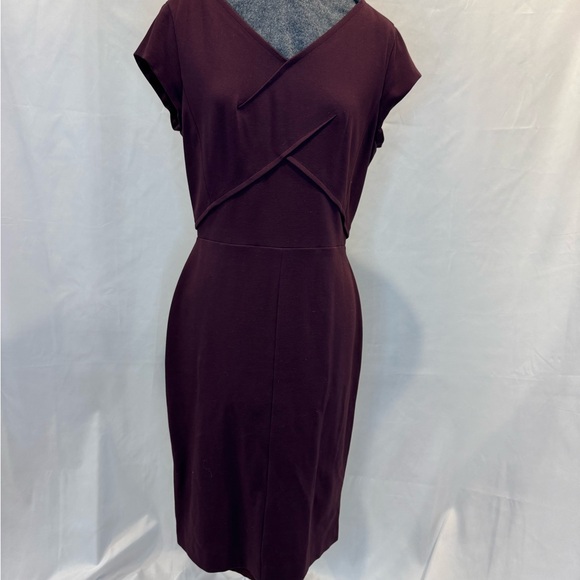 Classiques Entier | Dresses | Classiques Entier Burgundy Dress Vneck ...